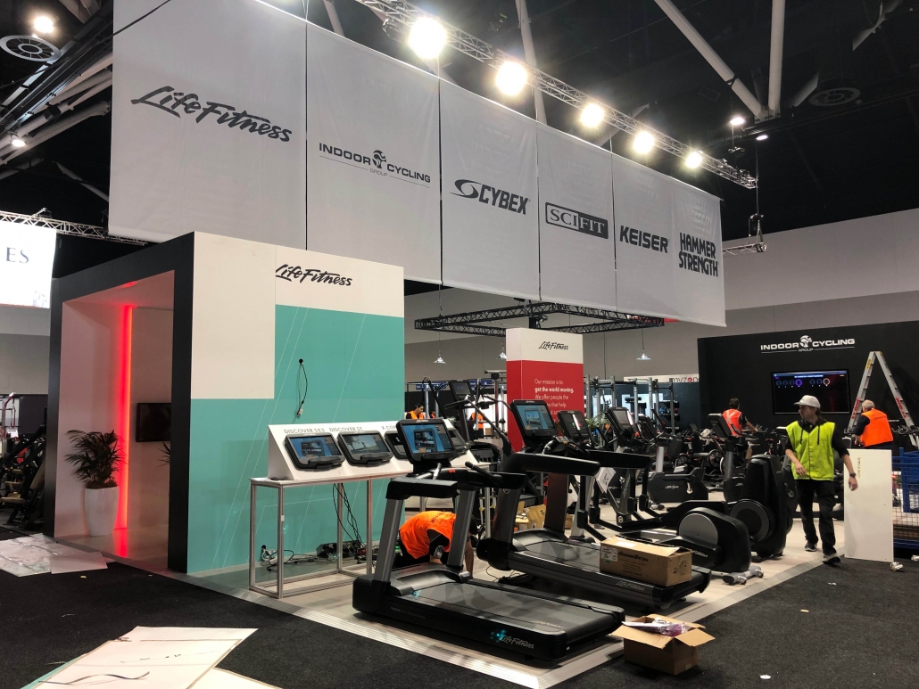 Exhibition Setup: Sydney Convention Centre - Xhibitor