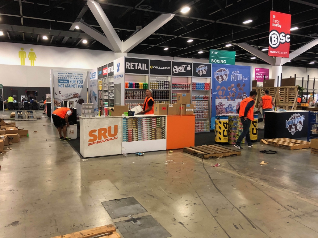 Exhibition Setup: Sydney Convention Centre - Xhibitor
