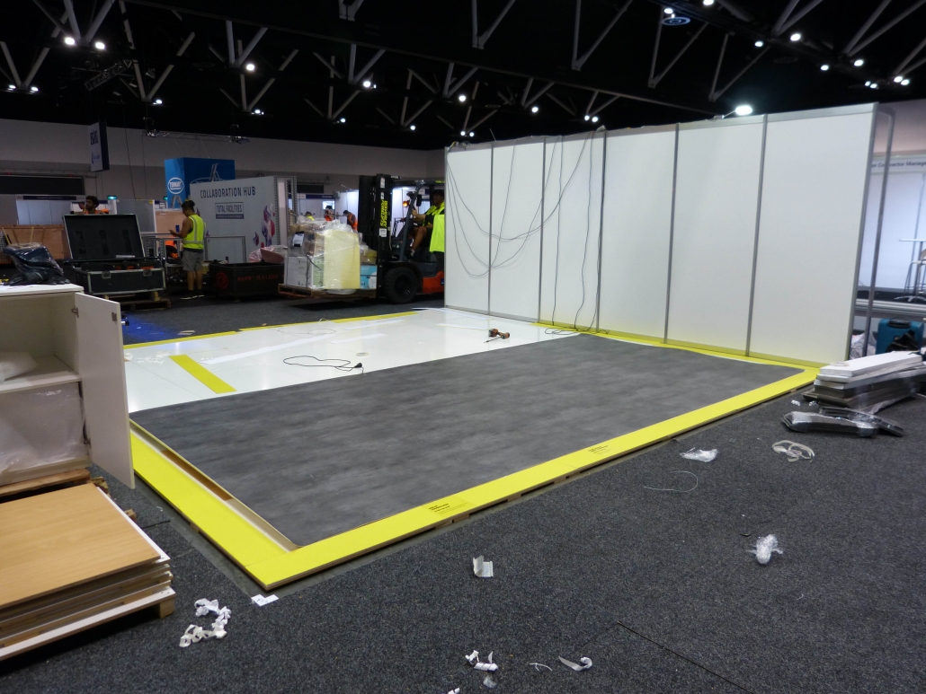 Exhibition Setup: Sydney Convention Centre - Xhibitor