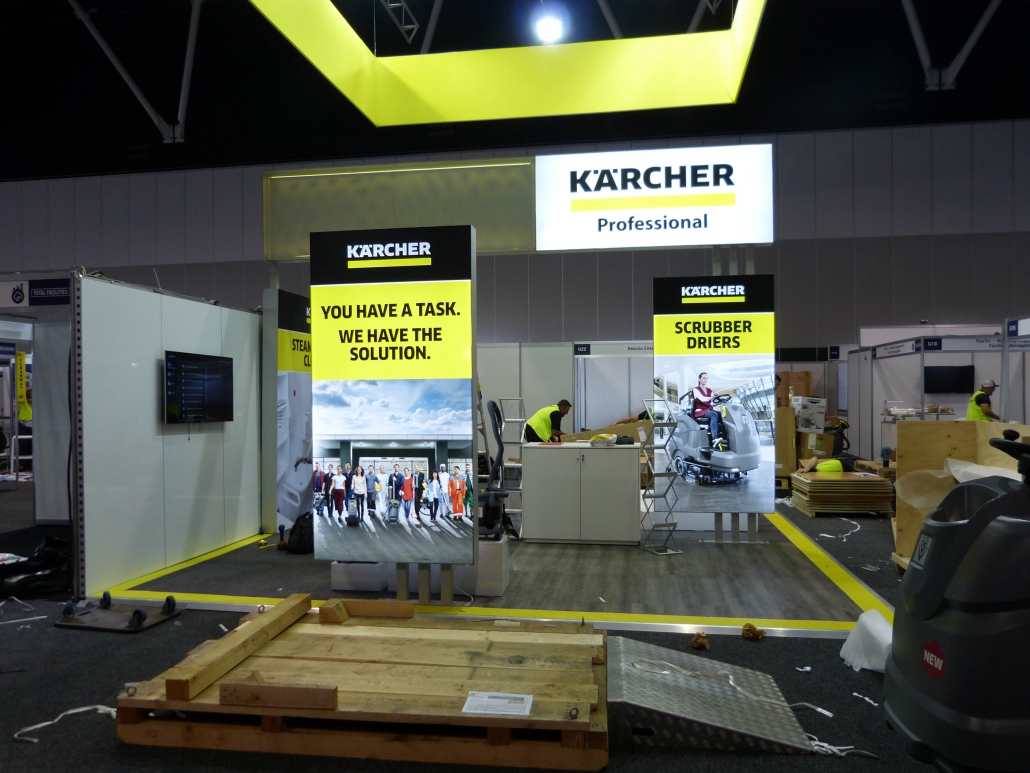 Exhibition Setup: Sydney Convention Centre - Xhibitor